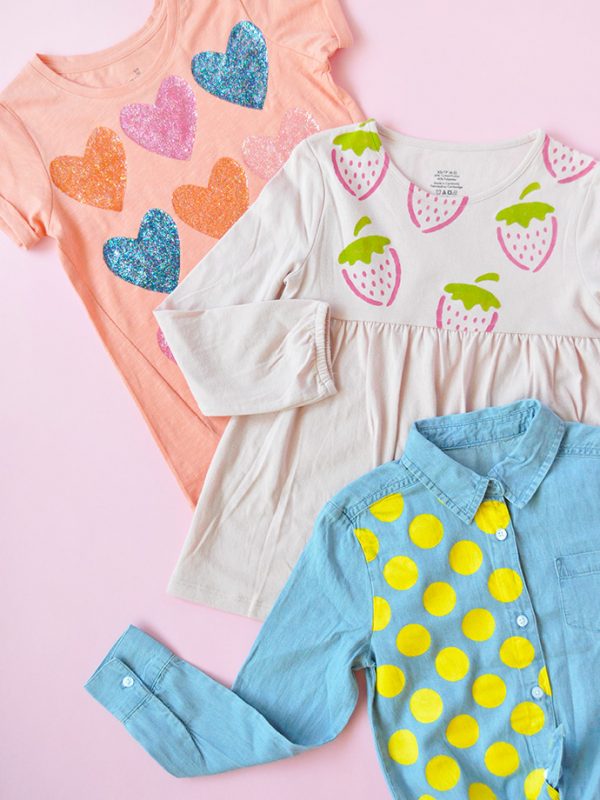 How To Stencil Clothes in 3 Ways | Handmade Charlotte