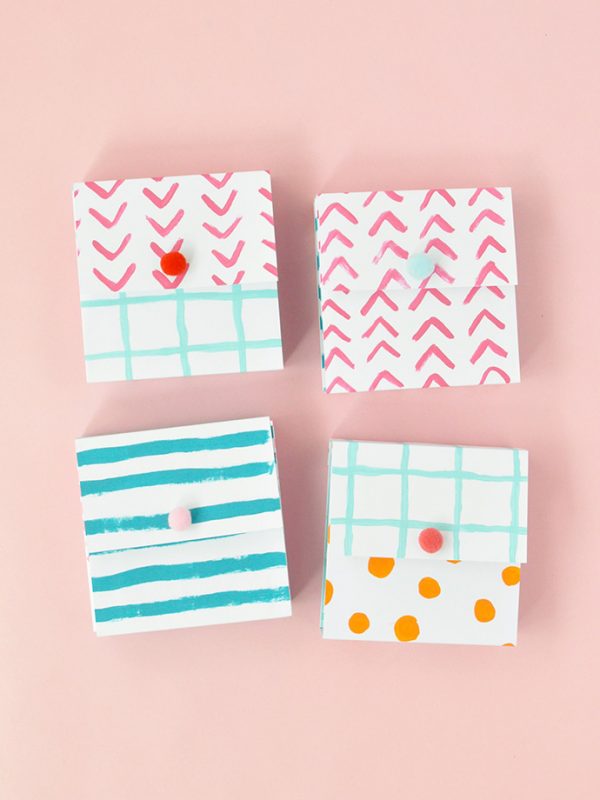 Painted Paper Pockets | Handmade Charlotte