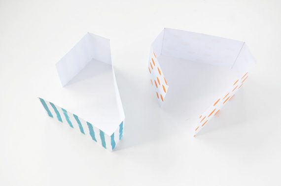Painted Paper Pockets | Handmade Charlotte