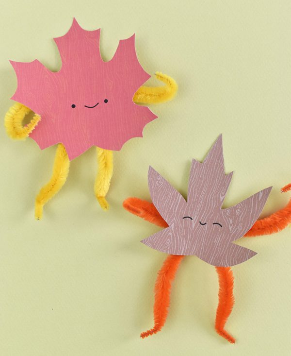 Playful Posable Leaf Sprites | Handmade Charlotte