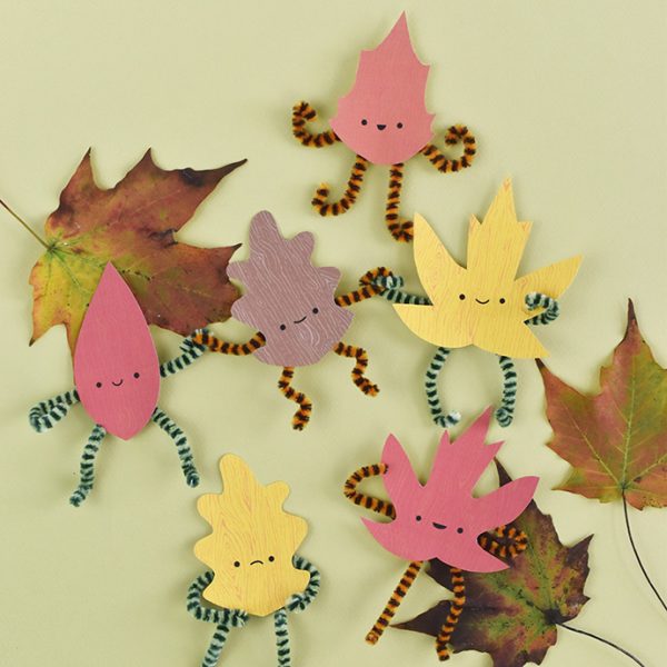 Playful Posable Leaf Sprites | Handmade Charlotte
