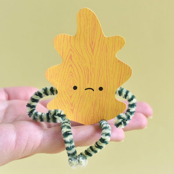 Playful Posable Leaf Sprites | Handmade Charlotte