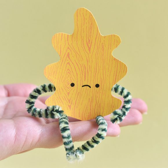 Playful Posable Leaf Sprites | Handmade Charlotte