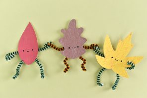 Playful Posable Leaf Sprites | Handmade Charlotte