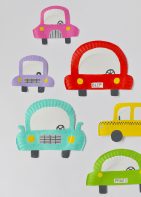 Painted Paper Plates Cars | Handmade Charlotte