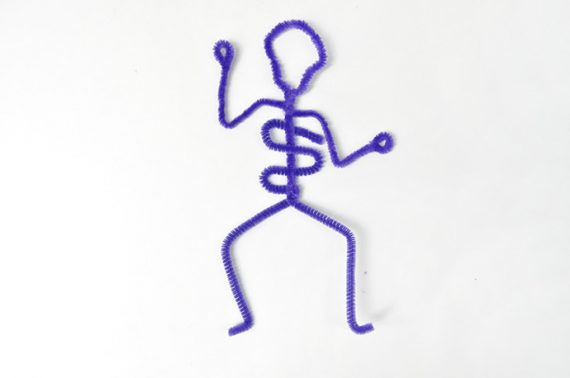 Pipe Cleaner Skeletons | Handmade Charlotte