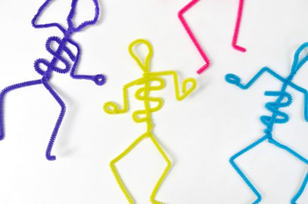 Pipe Cleaner Skeletons | Handmade Charlotte
