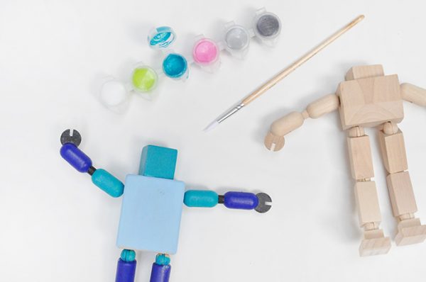 Robot Countdown Clock | Handmade Charlotte