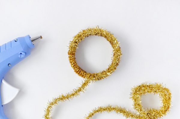 DIY Five Golden Rings Ornaments | Handmade Charlotte