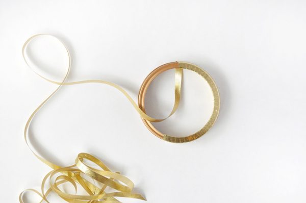 DIY Five Golden Rings Ornaments | Handmade Charlotte