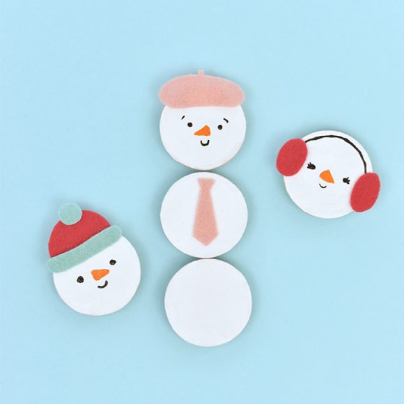 Mix ‘n’ Match Snowman Magnets | Handmade Charlotte