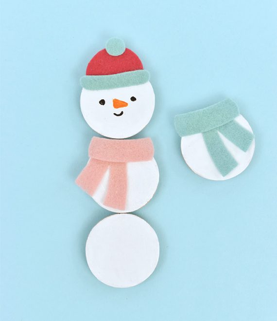 Mix ‘n’ Match Snowman Magnets | Handmade Charlotte