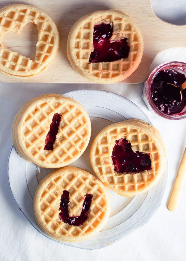 Valentine's Day Waffles | Handmade Charlotte