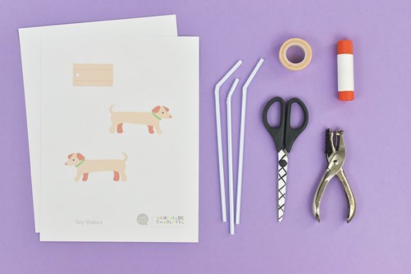 Printable Dog Walking Toys | Handmade Charlotte