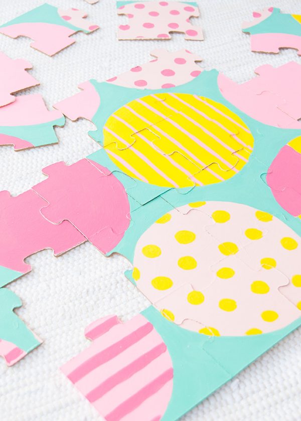 How to Paint Your Own Puzzle | Handmade Charlotte