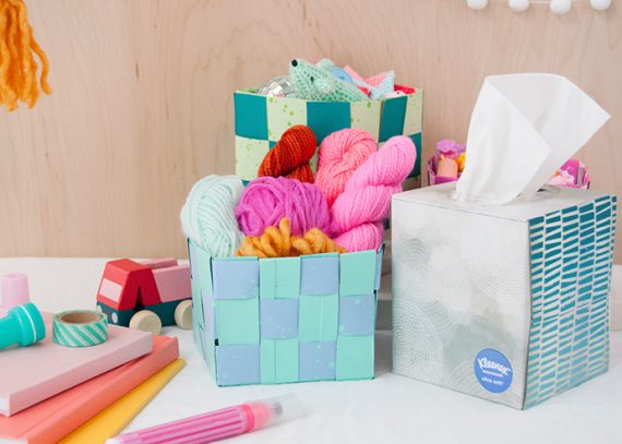 How to Craft with Kleenex Boxes | Handmade Charlotte