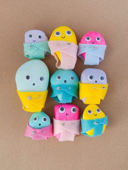 Painted Rock Babies | Handmade Charlotte
