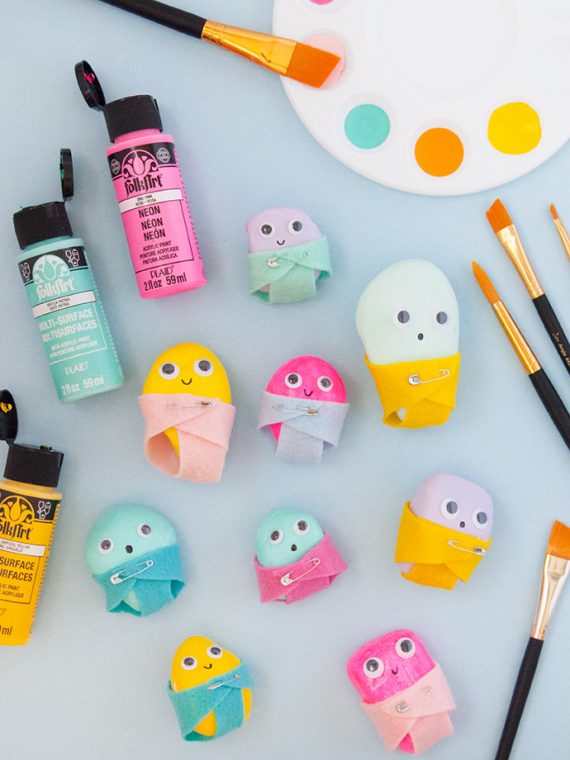 Painted Rock Babies | Handmade Charlotte