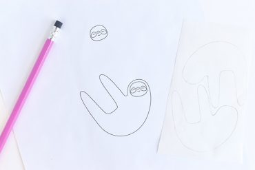 Sweet Sloth Pencil Toppers | Handmade Charlotte