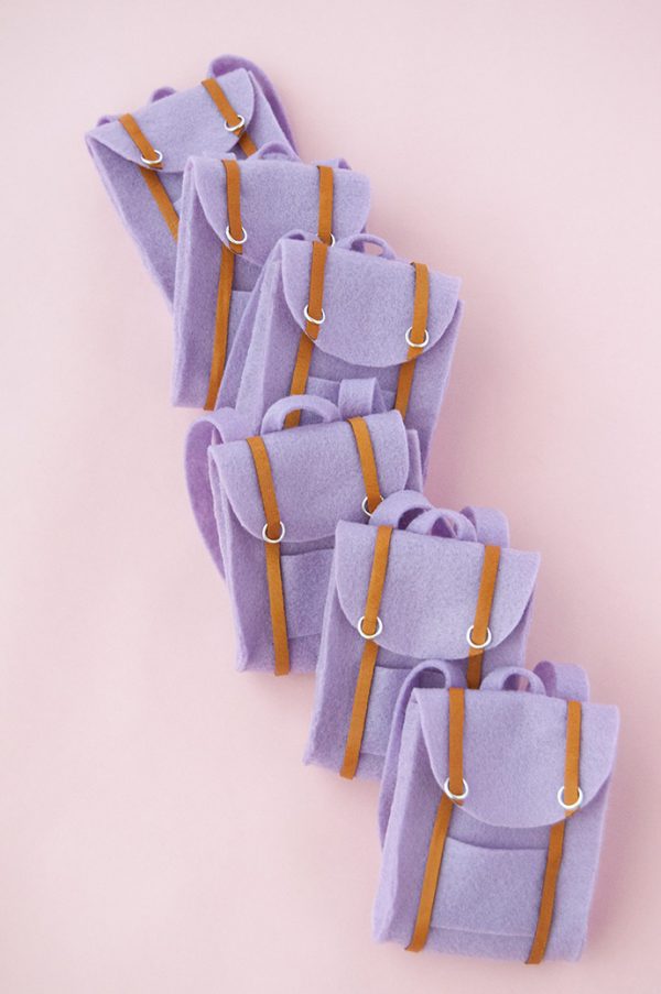 Mini Backpack Party Favors | Handmade Charlotte
