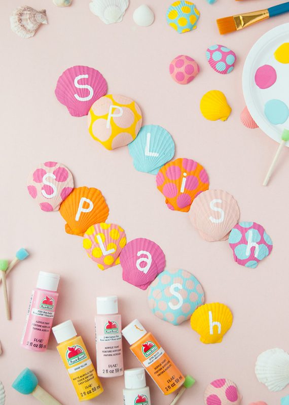 Painted Seashells | Handmade Charlotte