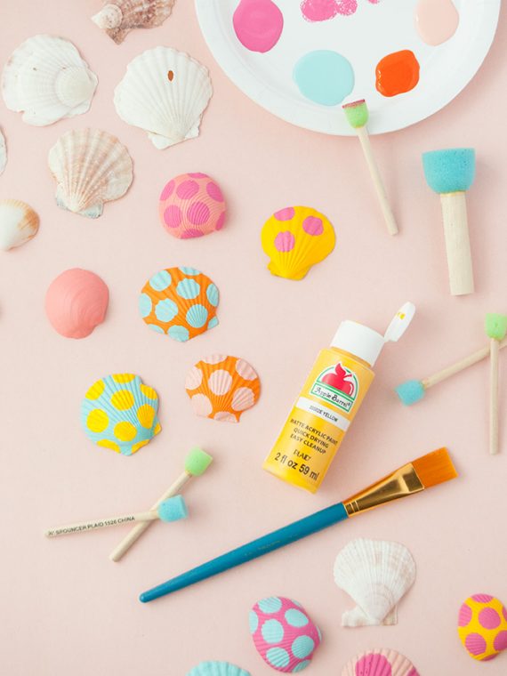 Painted Seashells | Handmade Charlotte