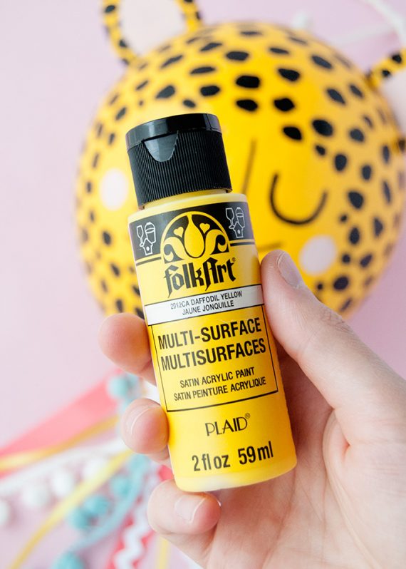 Paper Maché Cheetah Piñata | Handmade Charlotte