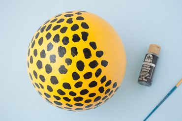 Paper Maché Cheetah Piñata | Handmade Charlotte