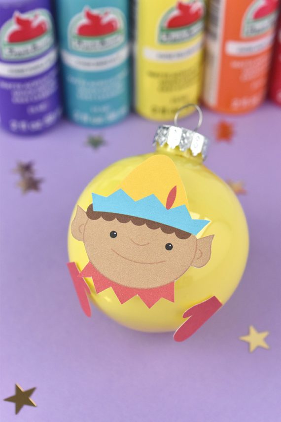 Printable Cut and Paste Christmas Ornaments | Handmade Charlotte