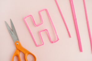 Pipe Cleaner Alphabet | Handmade Charlotte