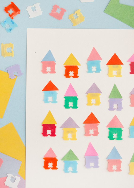 Upcycled Bread Tag Art | Handmade Charlotte