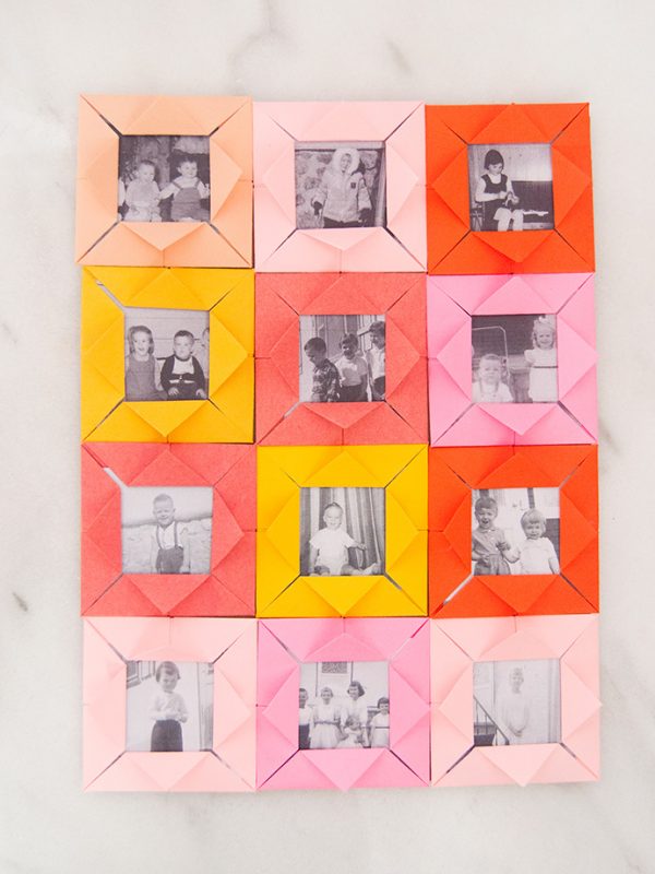 Origami Picture Frames | Handmade Charlotte