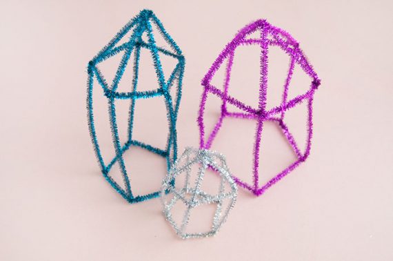 Pipe Cleaner Crystals and Gems | Handmade Charlotte