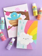 Printable Paint by Number Art for Spring | Handmade Charlotte