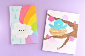 Printable Paint by Number Art for Spring | Handmade Charlotte