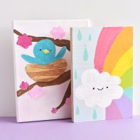 Printable Paint by Number Art for Spring | Handmade Charlotte