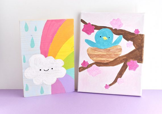 Printable Paint by Number Art for Spring | Handmade Charlotte