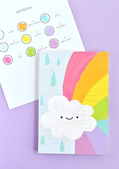 Printable Paint by Number Art for Spring | Handmade Charlotte