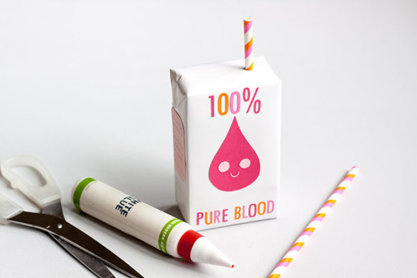 Blood Juice Favor Box | Handmade Charlotte