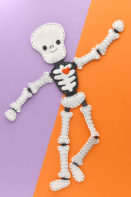 Stitch a Floppy Felt Skeleton | Handmade Charlotte