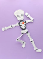 Stitch a Floppy Felt Skeleton | Handmade Charlotte