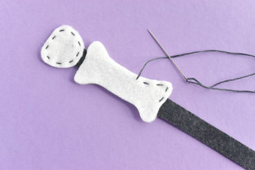 Stitch a Floppy Felt Skeleton | Handmade Charlotte