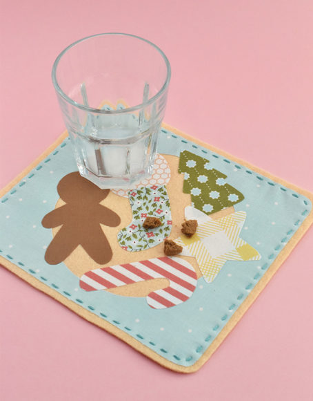 Cookies for Santa Snack Mat | Handmade Charlotte