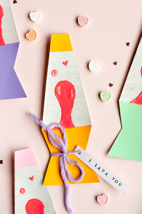 DIY Lava Lamp Valentines | Handmade Charlotte