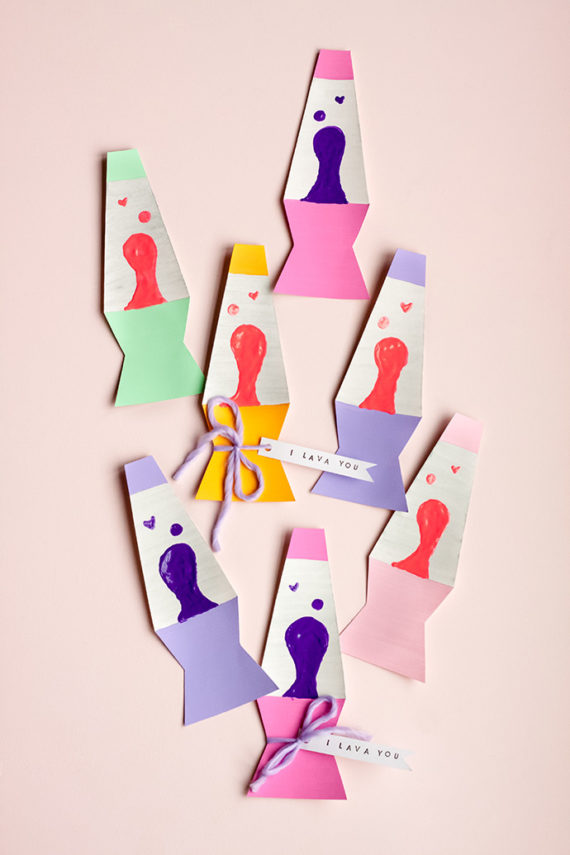DIY Lava Lamp Valentines | Handmade Charlotte