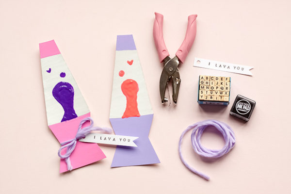 DIY Lava Lamp Valentines | Handmade Charlotte