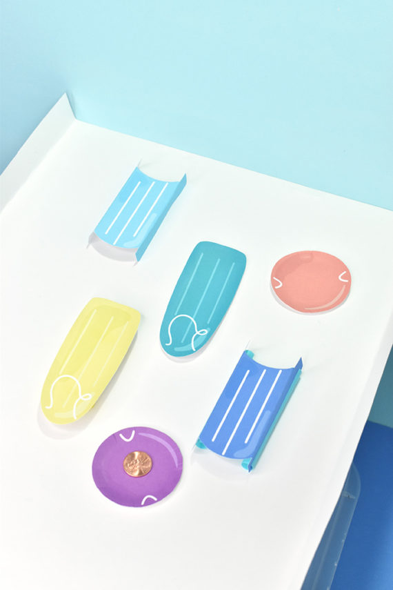 Printable Sled Racers | Handmade Charlotte