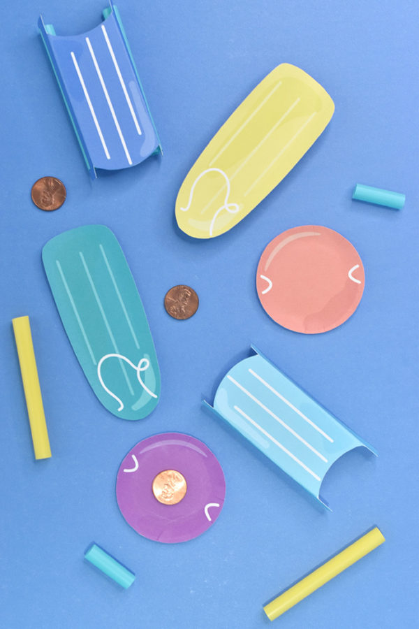 Printable Sled Racers | Handmade Charlotte