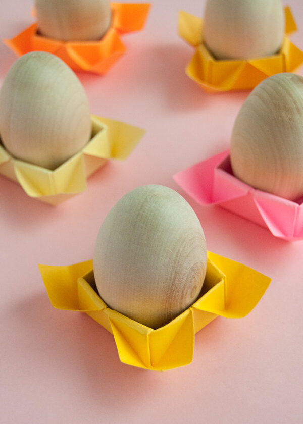 Origami Easter Egg Cups | Handmade Charlotte