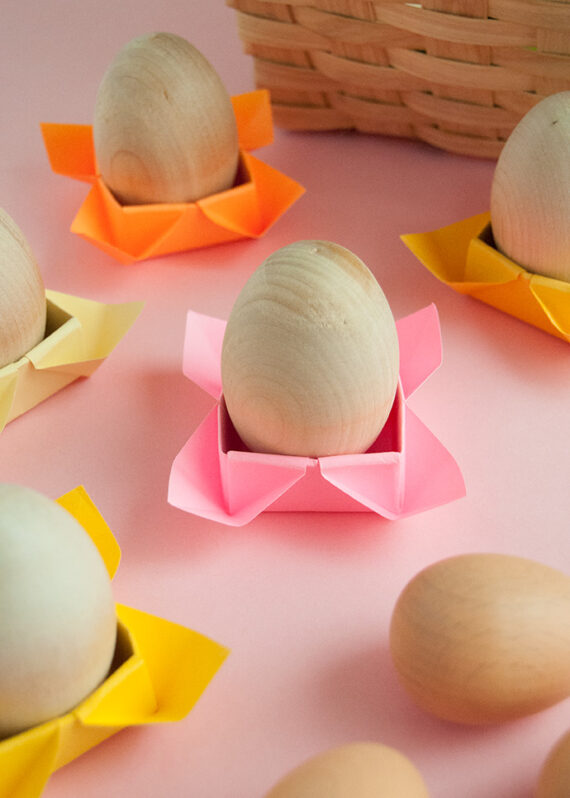 Origami Easter Egg Cups | Handmade Charlotte